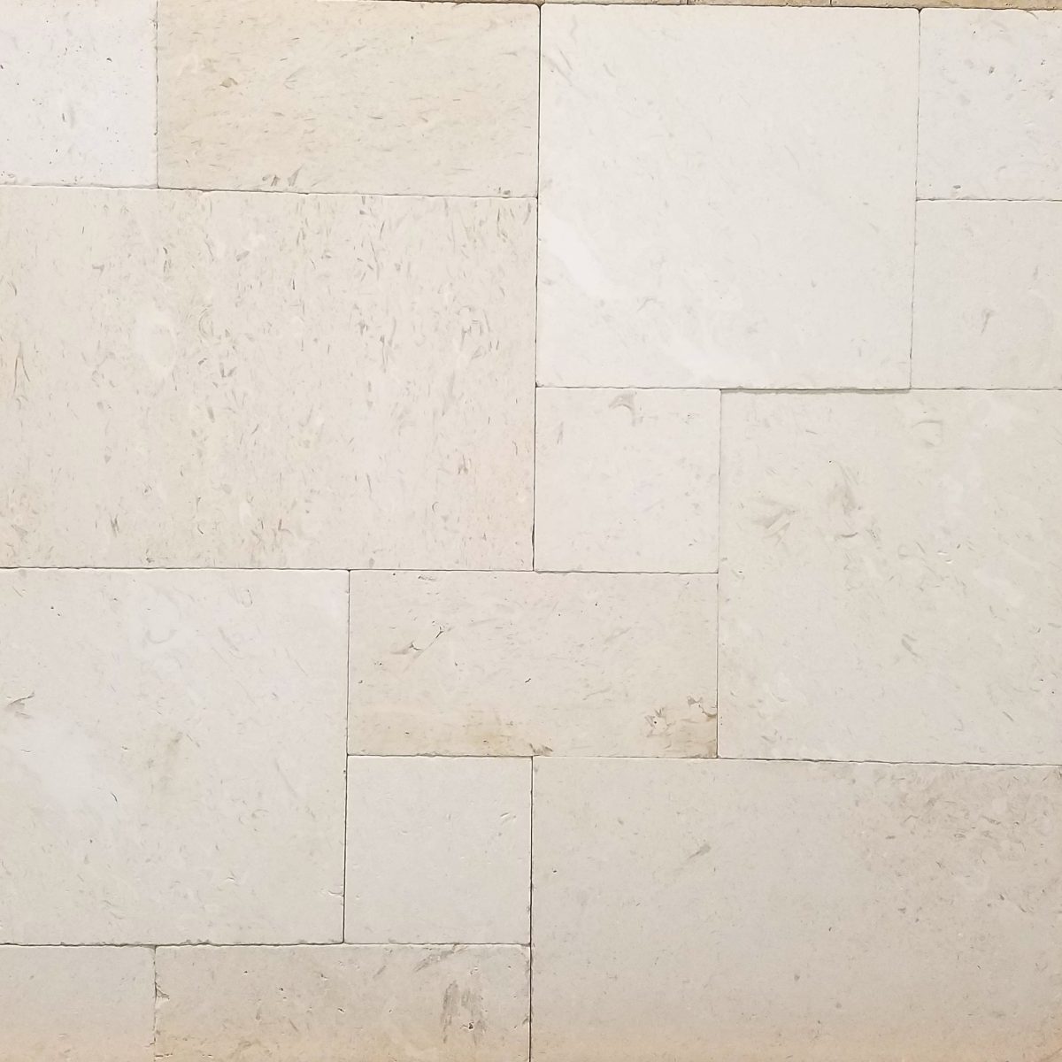 Sea Shell Stone French Pattern Tumbled Paver | Travertine and Marble ...