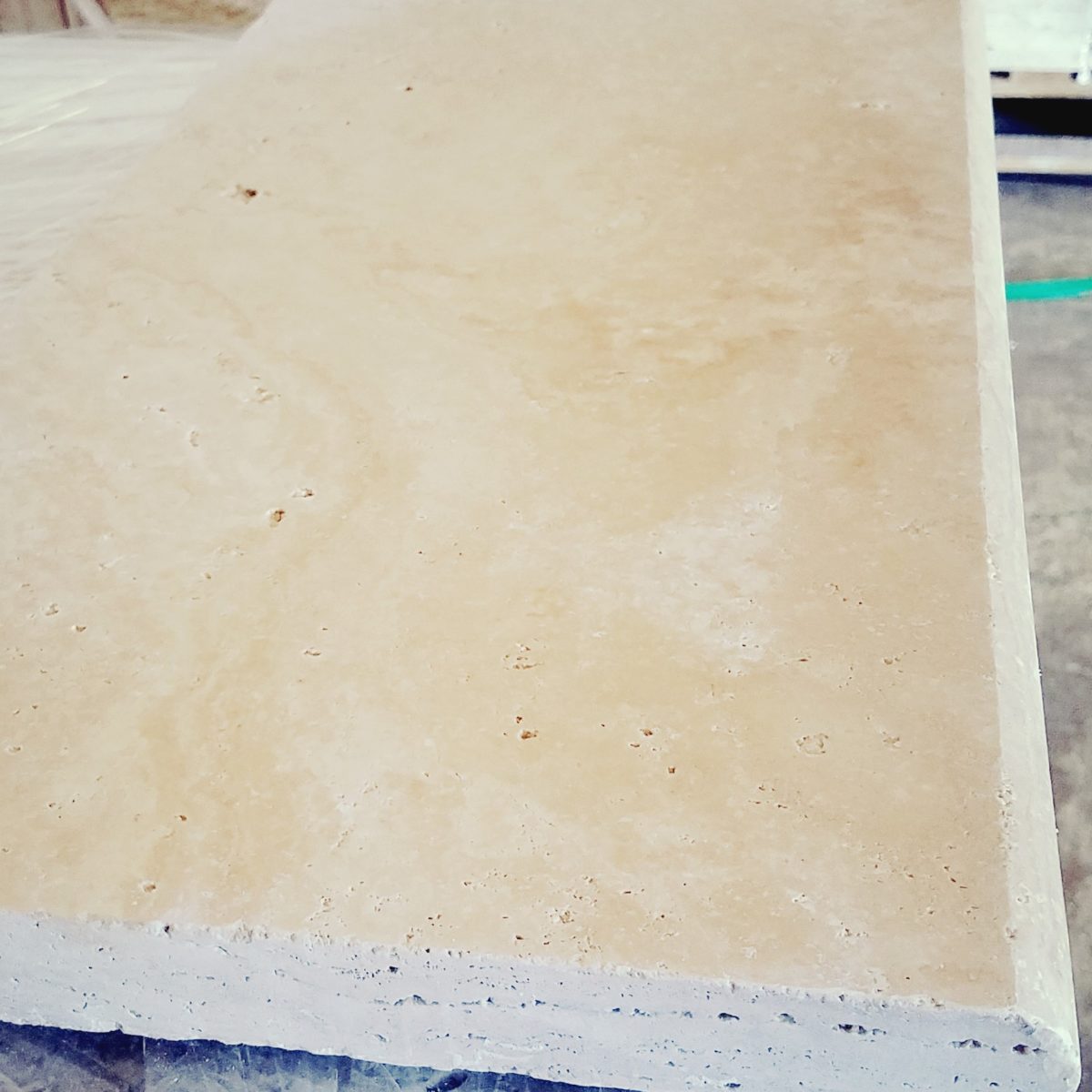 Ivory Travertine Pool Copings | Travertine and Marble – Tiles and ...