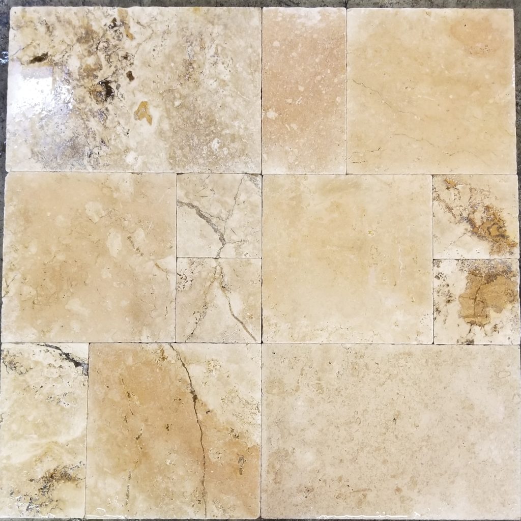 Ivory Cream Travertine Pavers – Travertine and Marble – Tiles and ...