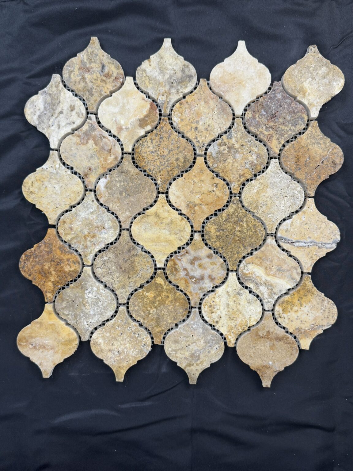 Arabesque Cappadocia Mosaic – Travertine and Marble – Tiles and Pavers ...